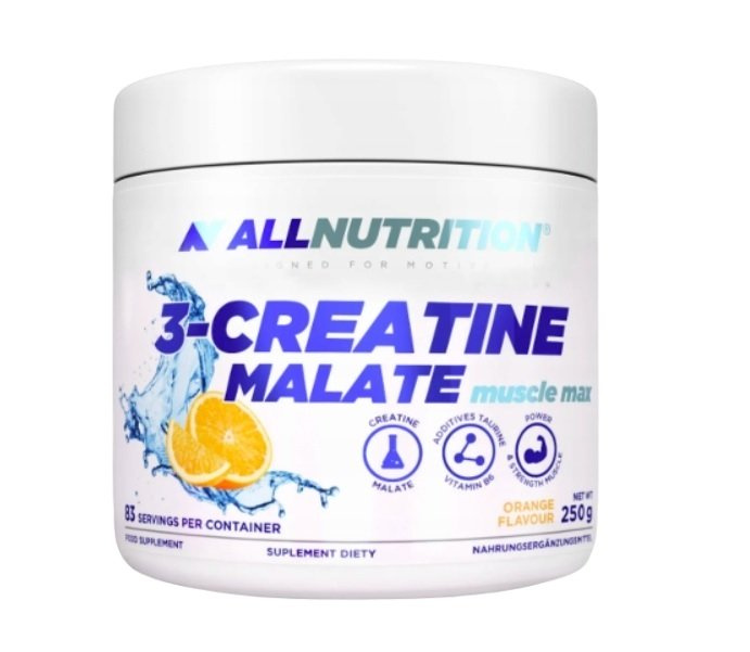 Allnutrition 3-Creatine Malate with Added Taurine and Vitamin B6 Orange ...